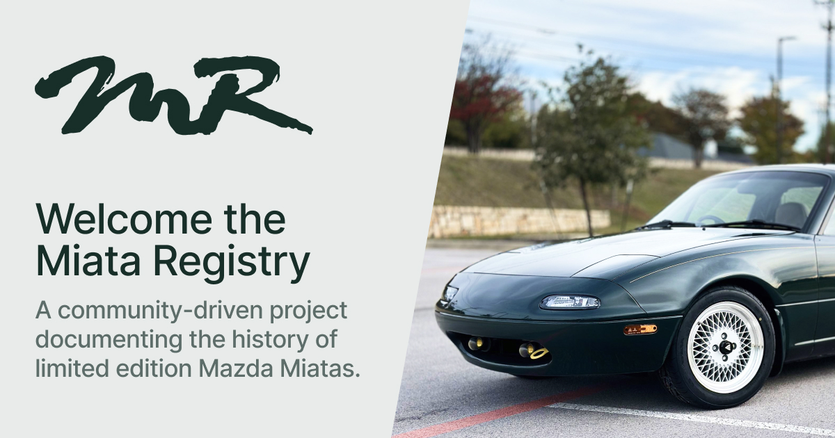 Miata Registry